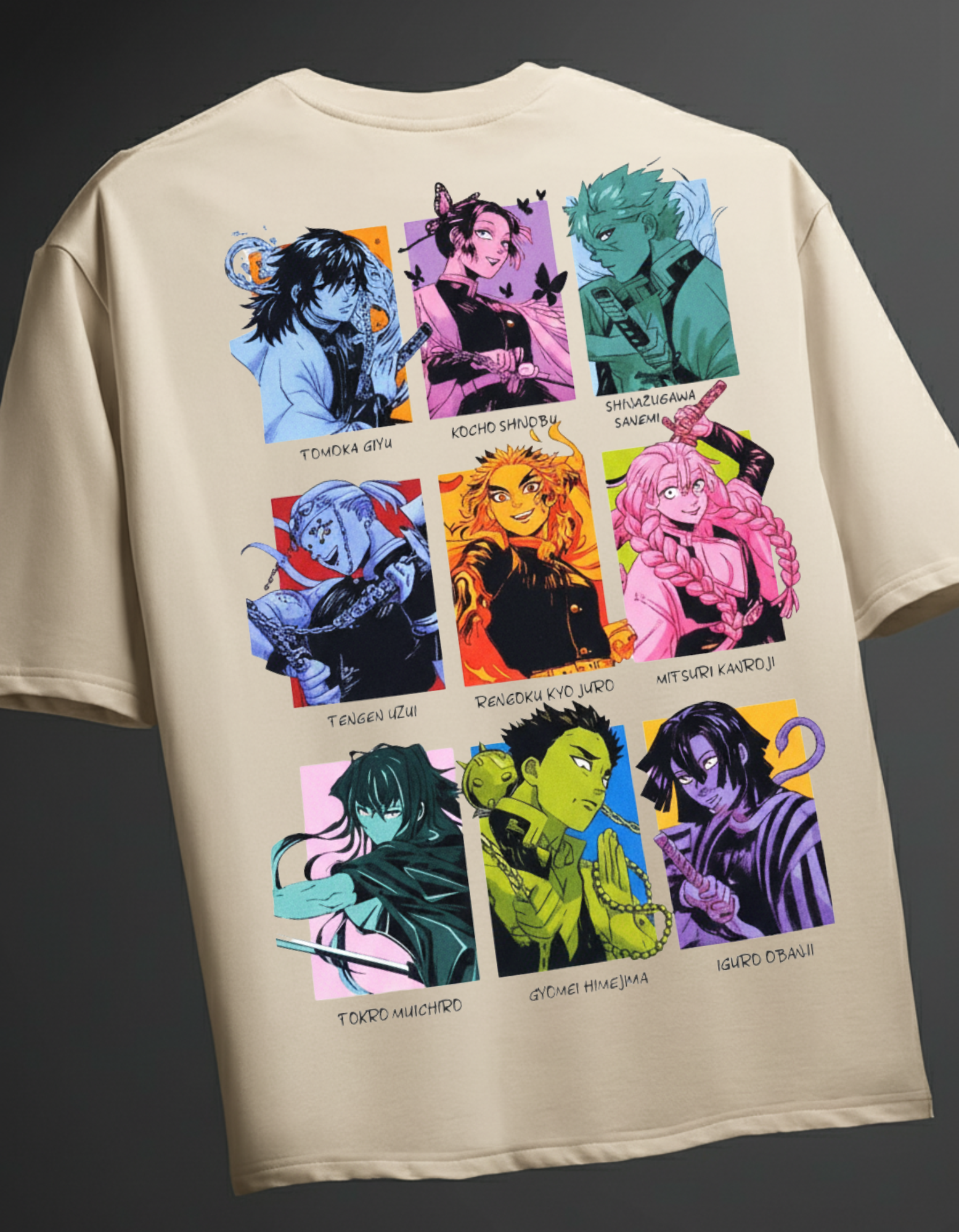 Demon Slayer Hashira Oversized T-Shirt – DAGGER OWL